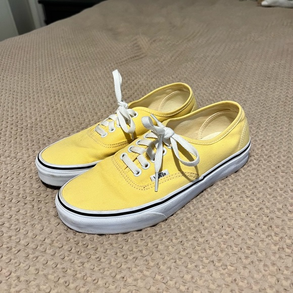 Vans | Shoes | Yellow Vans | Poshmark